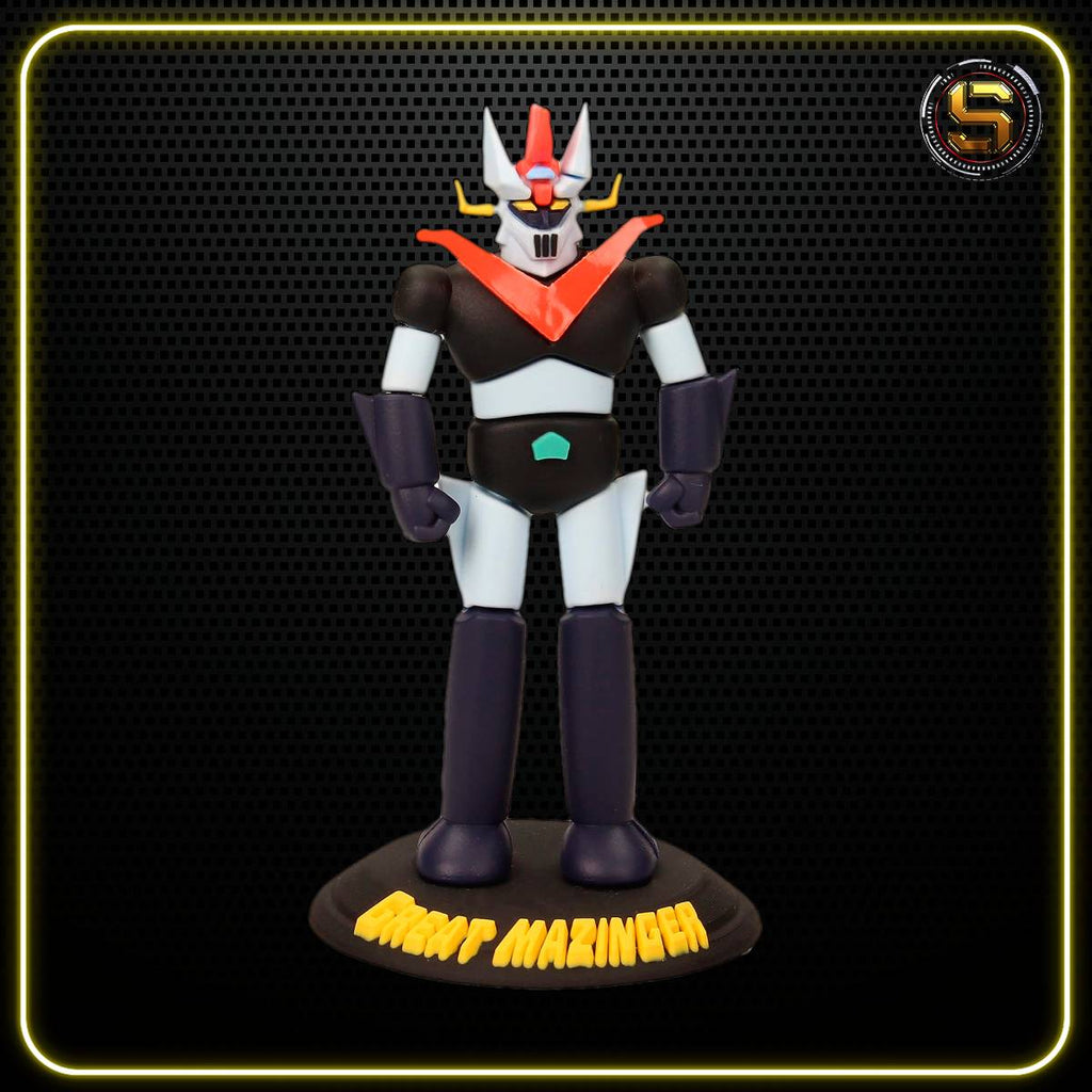 Sd Toys Figure Anime Great Mazinger 3 Inch Mini Rubber Figure El ...