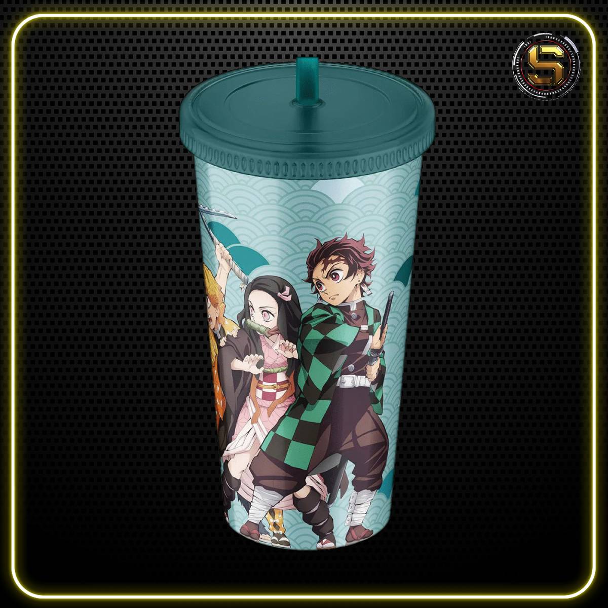 ¡Consigue tu Abystyle Anime Demon Slayer Vaso De Vidrio!