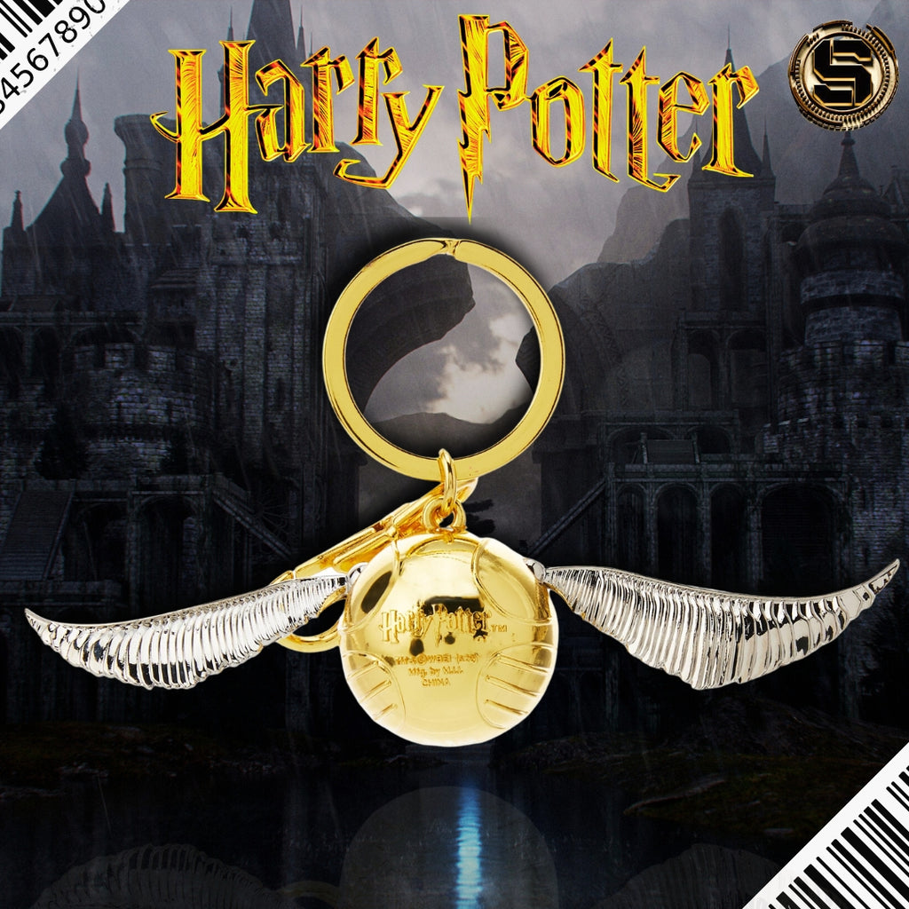 Monogram Harry Potter Snitch Pewter Key Ring El Coleccionable Perfecto ...